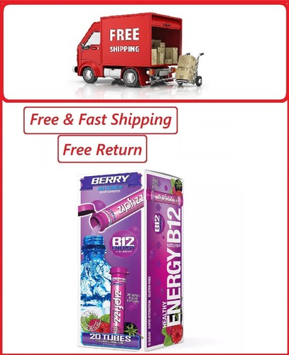 Zipfizz Energy Drink Mix, Berry (20 ct) Free Shipping | eBay