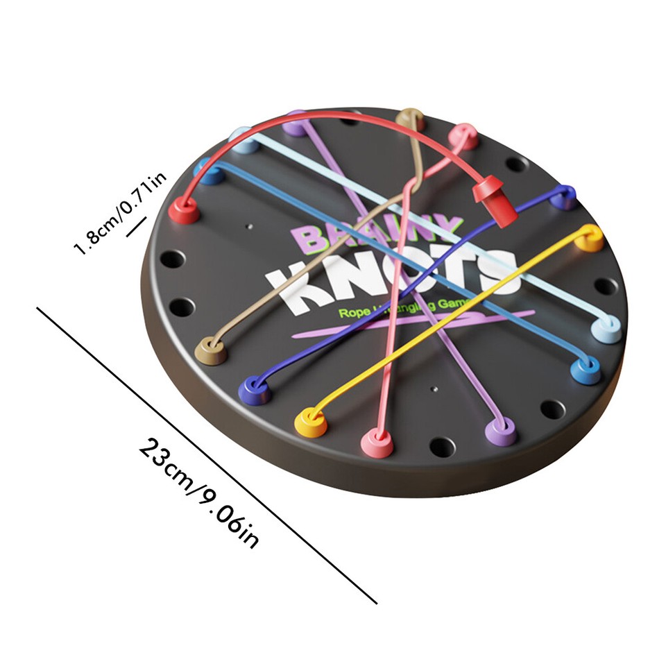 Knots Rope Untangling Game Color Sorting Board Game for Intelligence ...