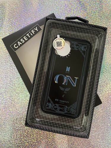 BTS ON Casetify iPhone 12 mini Impact Case in Matte Black ***W/FREEBIES ...