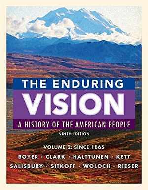 The Enduring Vision, Volume II: - Paperback, by Boyer Paul; Clark ...