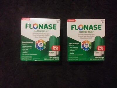 FLONASE Allergy Relief Nasal Spray, 288 Sprays Per Pack 576 Total , 2 ...