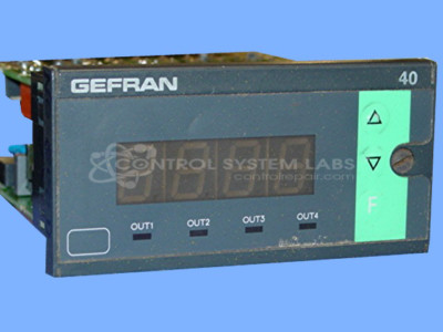 Gefran 40T-96-4-24-RR-R 40T 1/8 DIN Tem ** Evaluation for Repair Only ...
