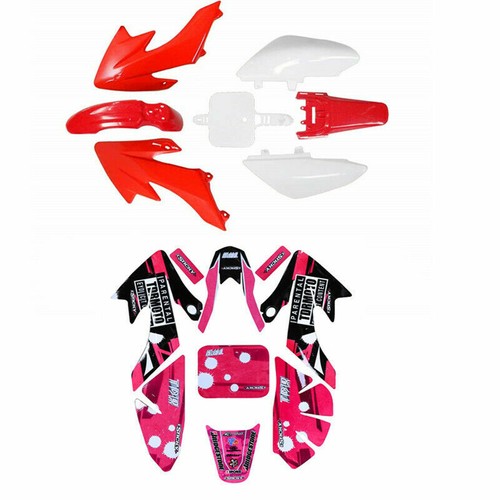 RED Plastics Kit Sticker Fender Atomik XR CRF50 70cc 110cc 125cc SSR ...