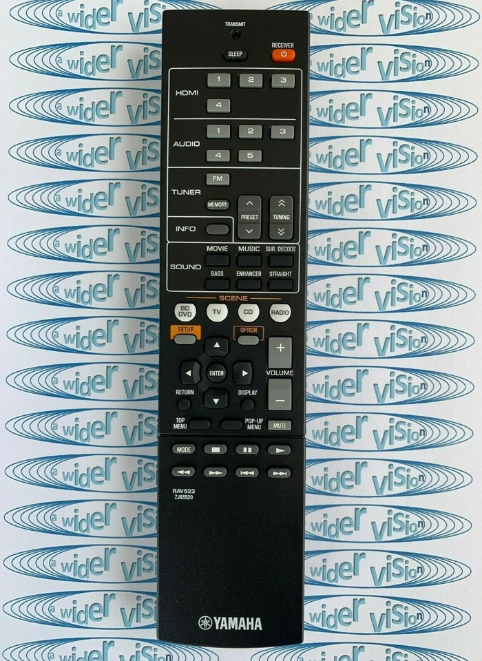 *NEW* Genuine Yamaha AV Receiver Remote Controls - HTR, RX-V and RX-A ...