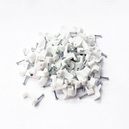 Cable Clips Flat 10mm 12mm 14mm 2 Core 3 Core Wire Fastener Round ...