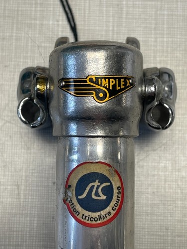Vintage NOS Simplex SLJ STC 26mm Seatpost, 240mm model, Made in France ...