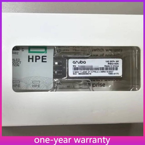 Aruba R9D18A Instant On 10G SFP+ LC SR 300m MMF XCVR Transceiver | eBay