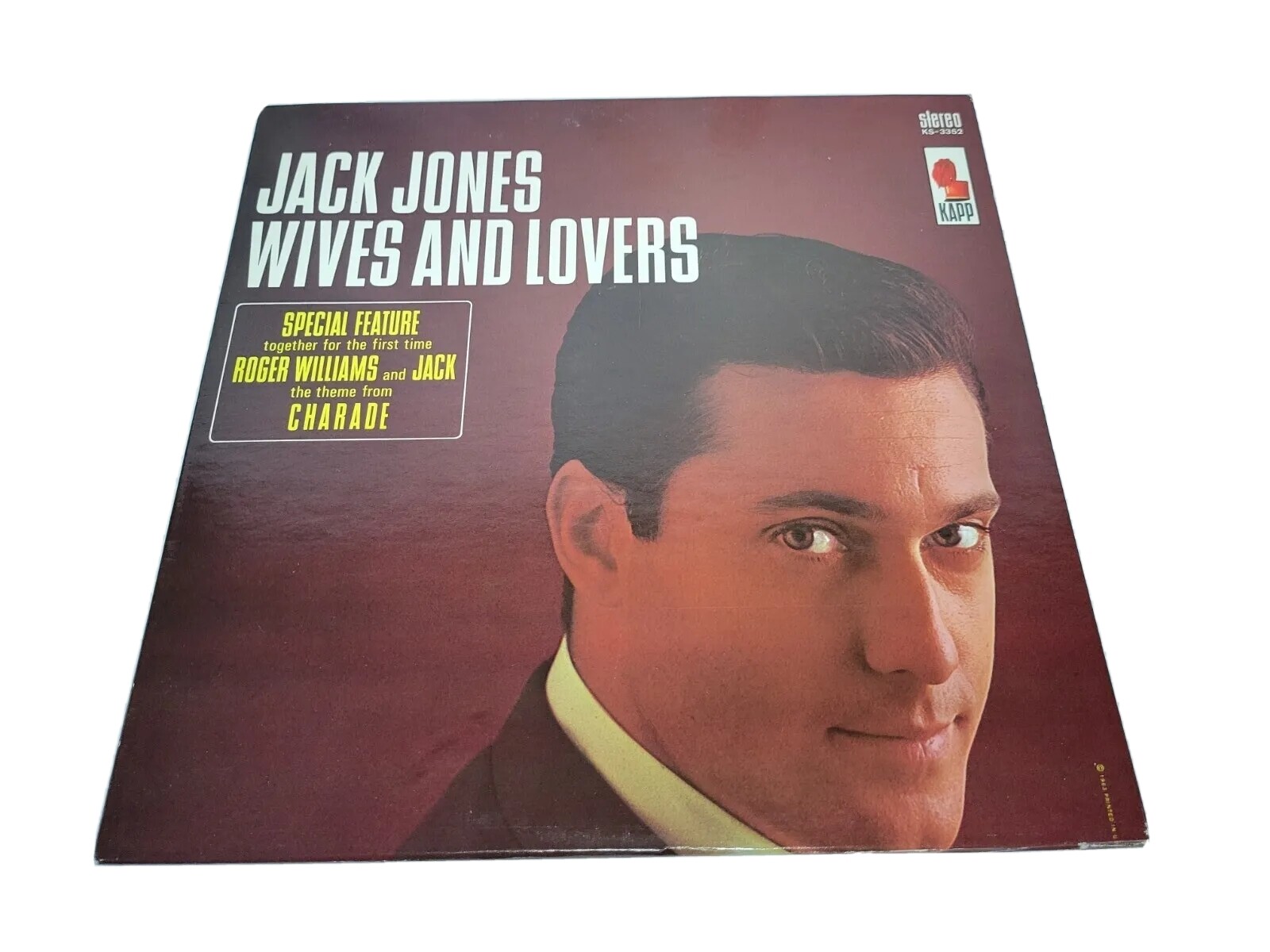 Jack Jones Wives And Lovers LP Vinyl Original 1963 KL-1352 | eBay