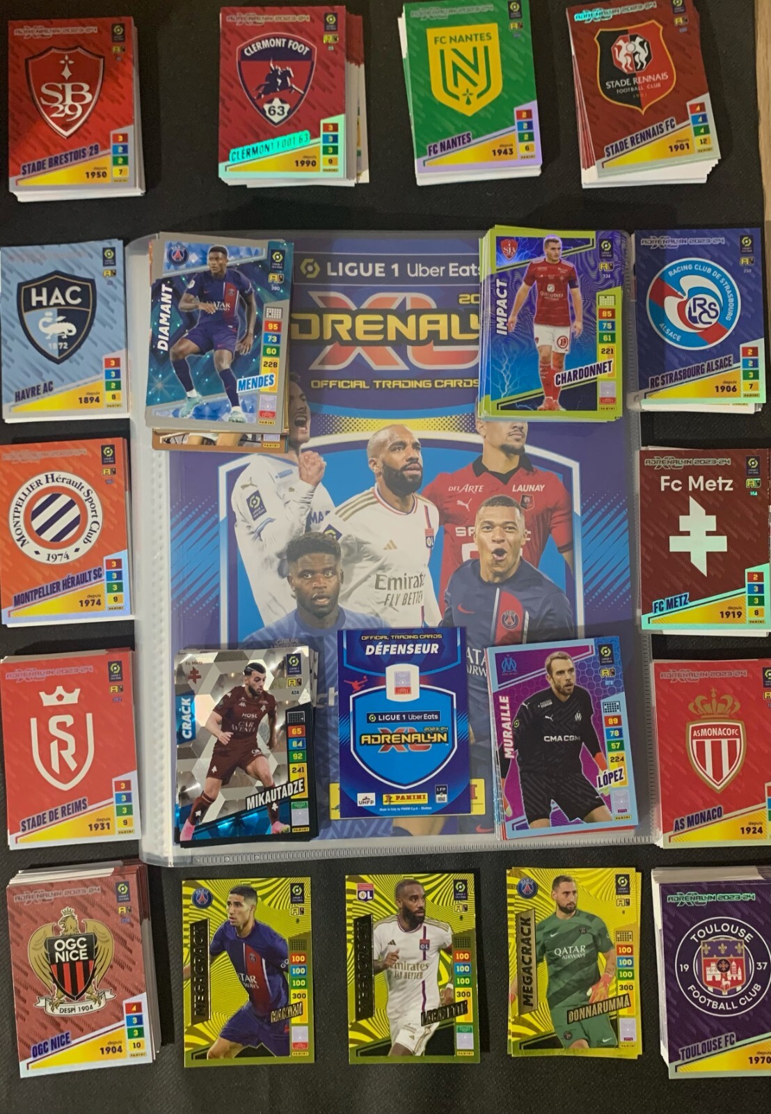 PANINI Carte Adrenalyn XL LIGUE 1 2023 2024 226-441 aux choix cartes ...