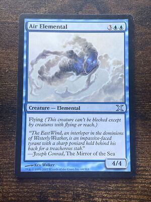 Air Elemental 64/383 10th Tenth Edition MTG Magic The Gathering L4455 ...