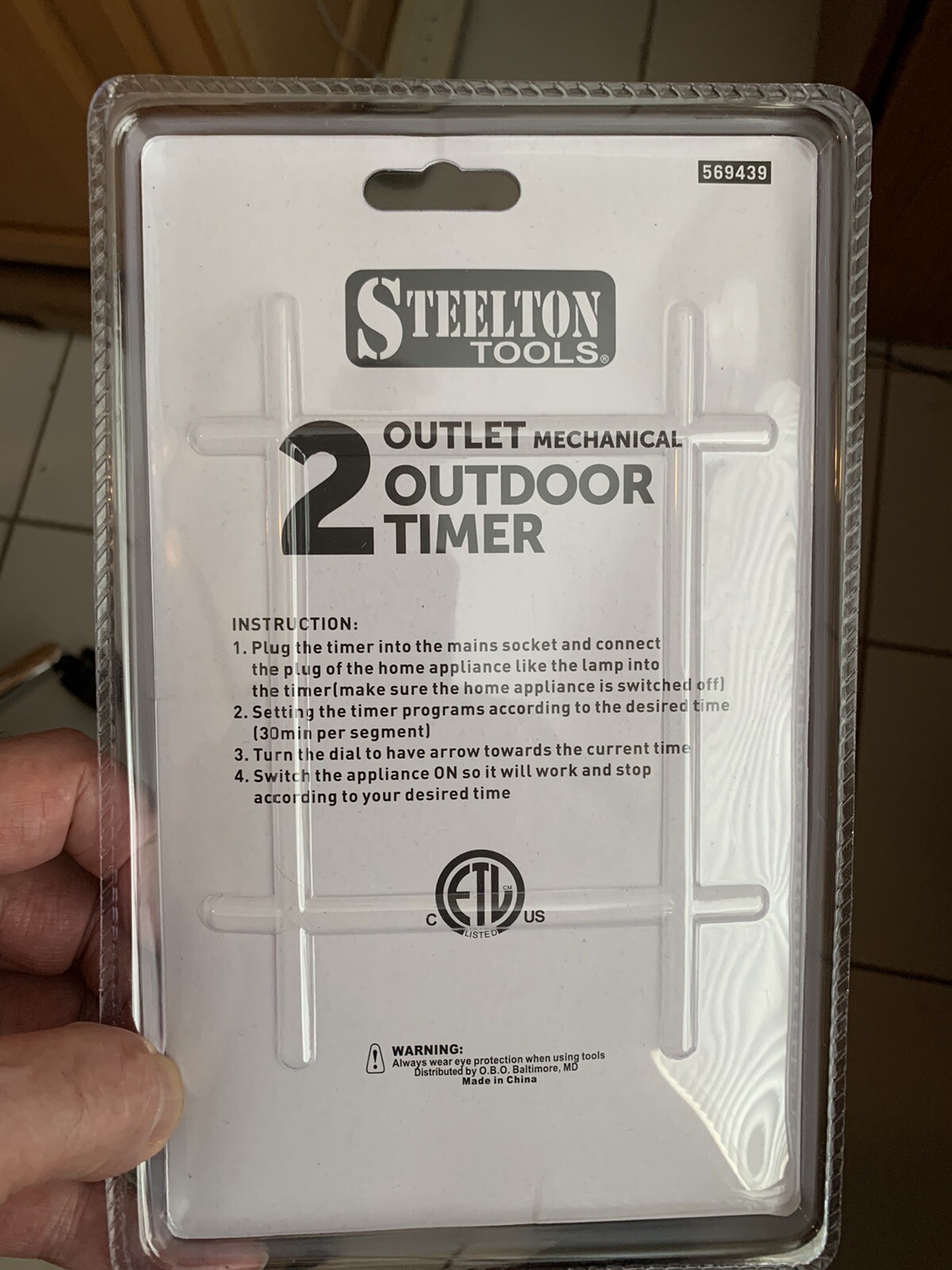 STEELTON 2 OUTLET MECHANICAL OUTDOOR TIMER-"NEW"-SEALED #0699 | eBay