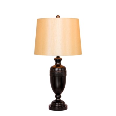 Fangio Lighting Cory Martin Bronze Metal Decorative Urn Table Lamp - W ...