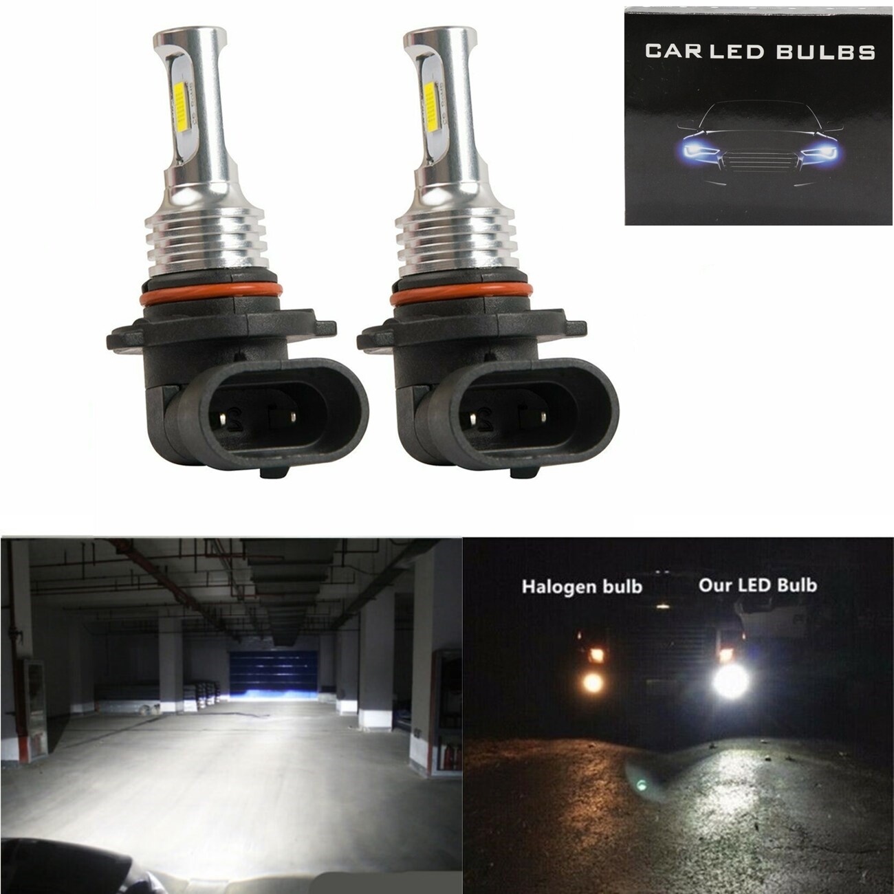 Fog Light Globes Spot Driving LED Bulbs For Holden Commodore VE S2 SS ...