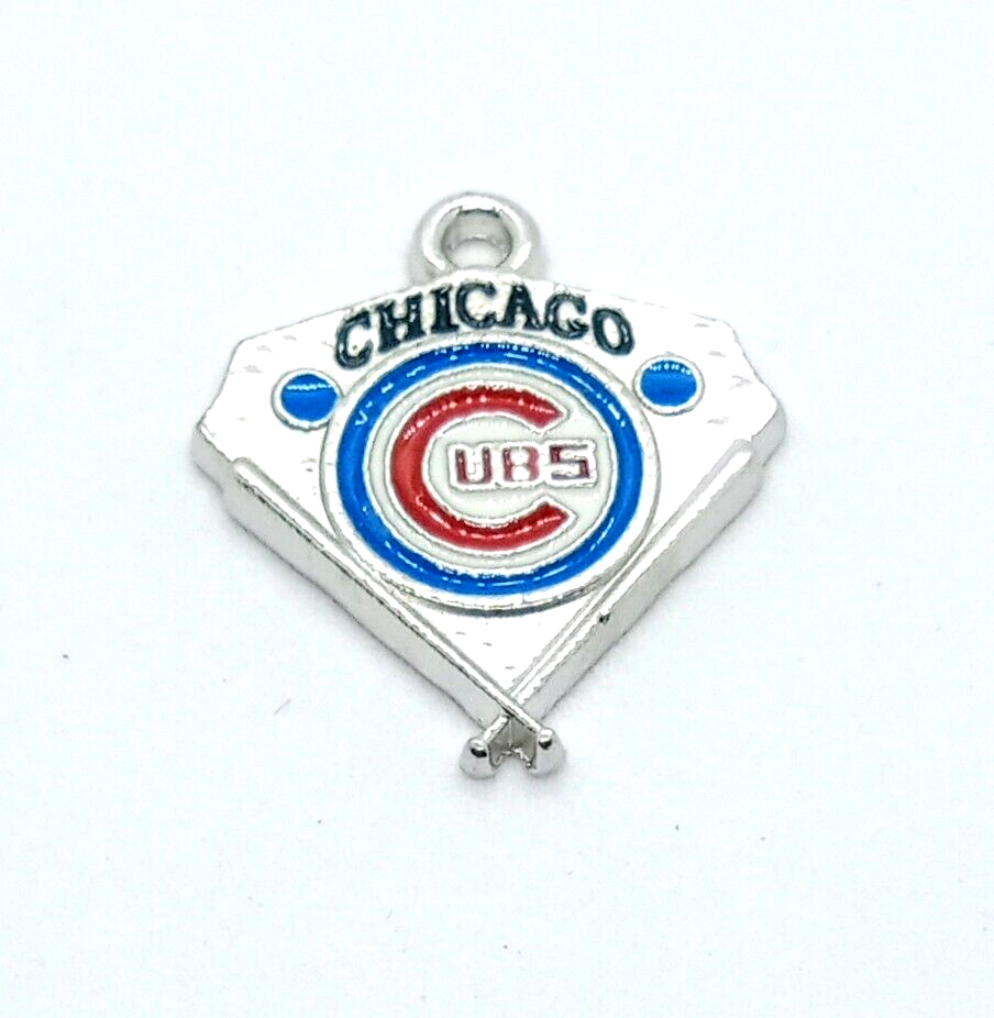 CHICAGO CUBS DIAMOND CHARM (x1) Big Discounts For Multiple Charms MLB ...