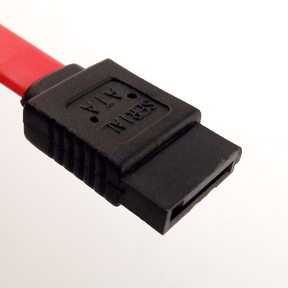 10pcs Serial ATA SATA RAID DATA HDD Hard Drive Straight Connector ...