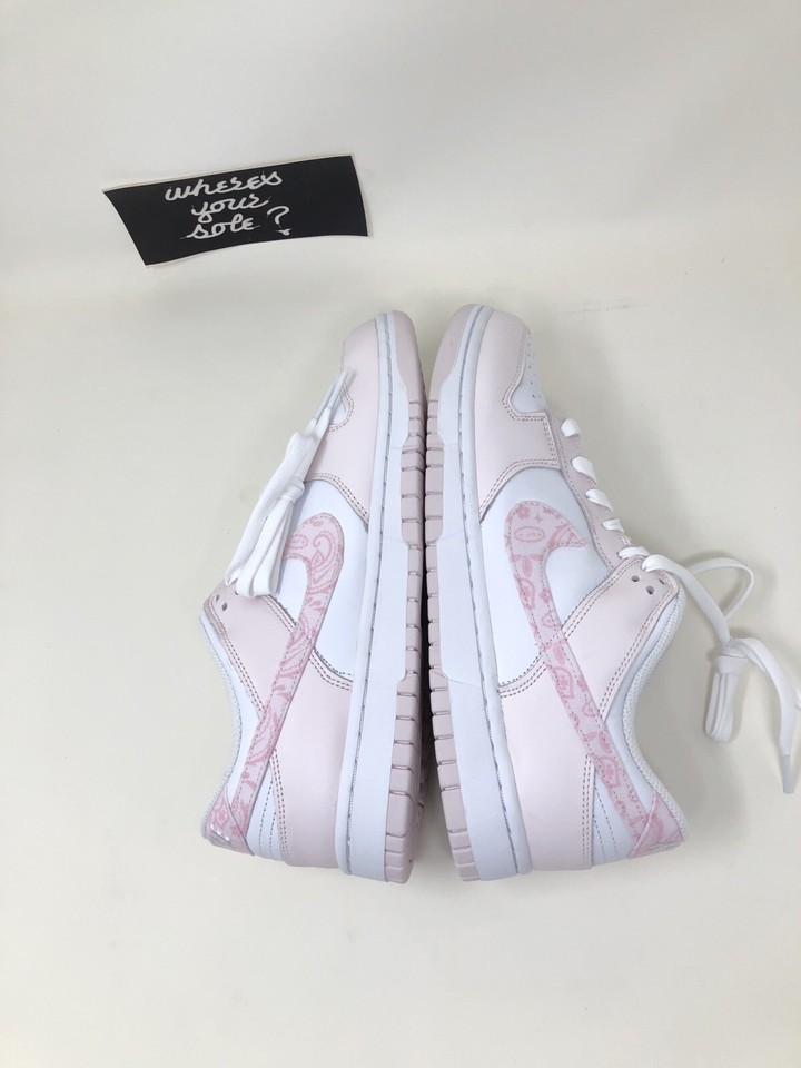 Nike Dunk Essential Low Paisley Pack Pink women size 10.5 men 9 DS New ...