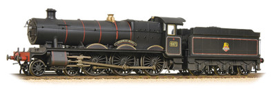 Bachmann 32-002A Hall Class No: 4971 Stanway Hall BR Black Early Emblem ...