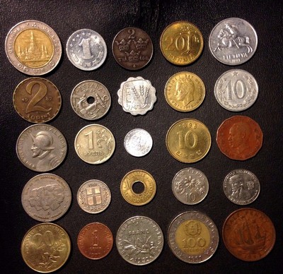Coins of the World - 25 Coins from 25 Nations - High Quality ...