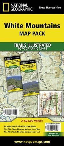 National Geographic Maps White Mountains National Forest, Map Pack ...