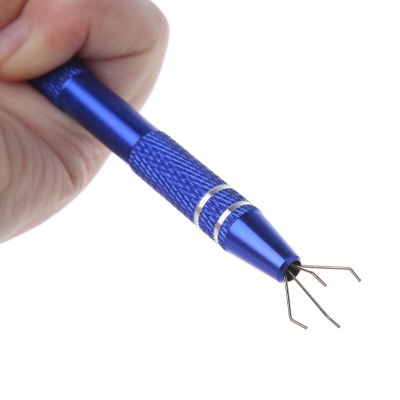 Metal Grabber Tweezers For Gripping Tiny Components & IC Chips Durable ...