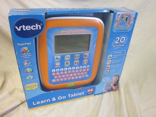 Vintage VTech Learn and Go Touch Screen Tablet Orange - New Sealed | eBay