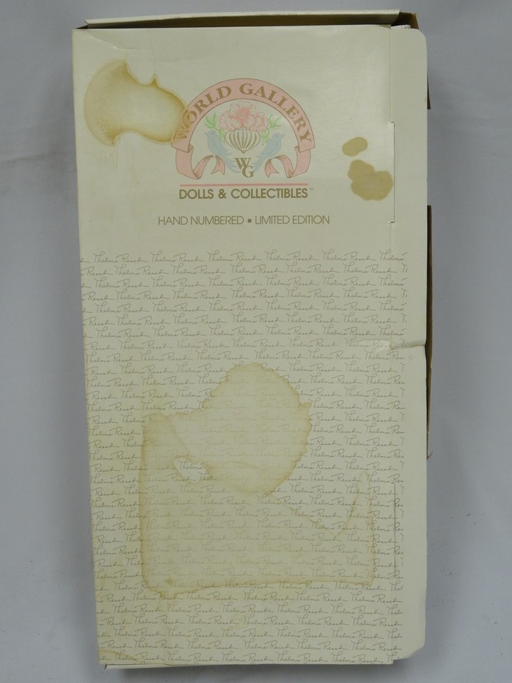 LIMITED 885/2000 AMANDA by THELMA RESCH WORLD GALLERY DOLL ~ 23" * NIB ...