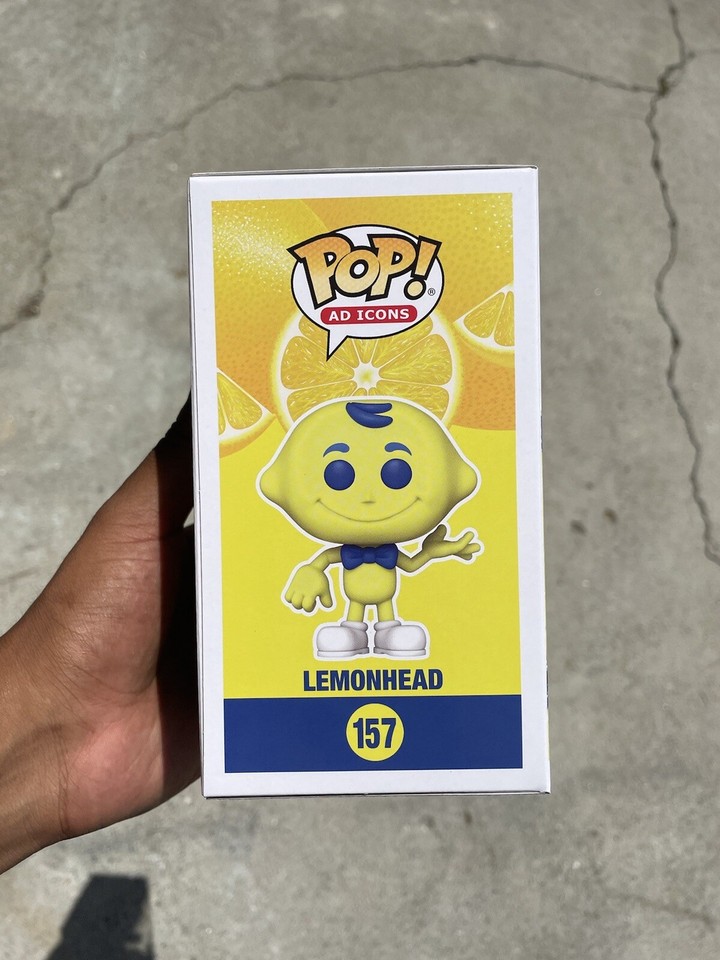 Funko Pop! Scented Lemonhead #157 2022 Funkon Limited Edition -IN HAND ...