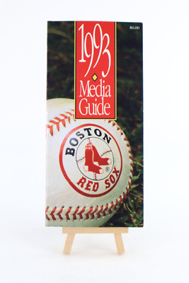 Boston Red Sox 1993 MLB Baseball Media GUIDE | eBay