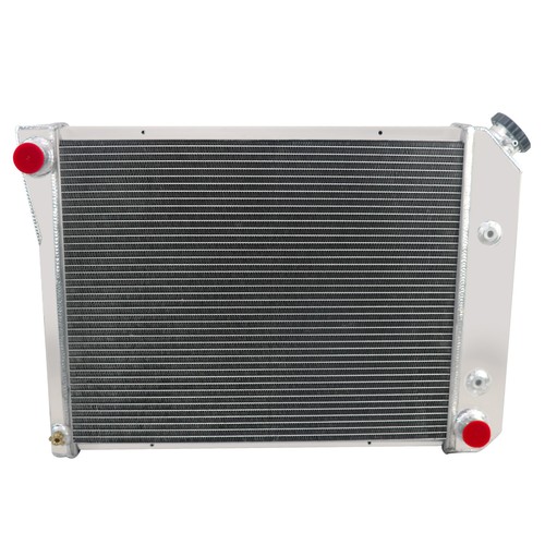 4 Row Aluminum Radiator for Chevy Nova El Camino Camaro Monte Carlo ...