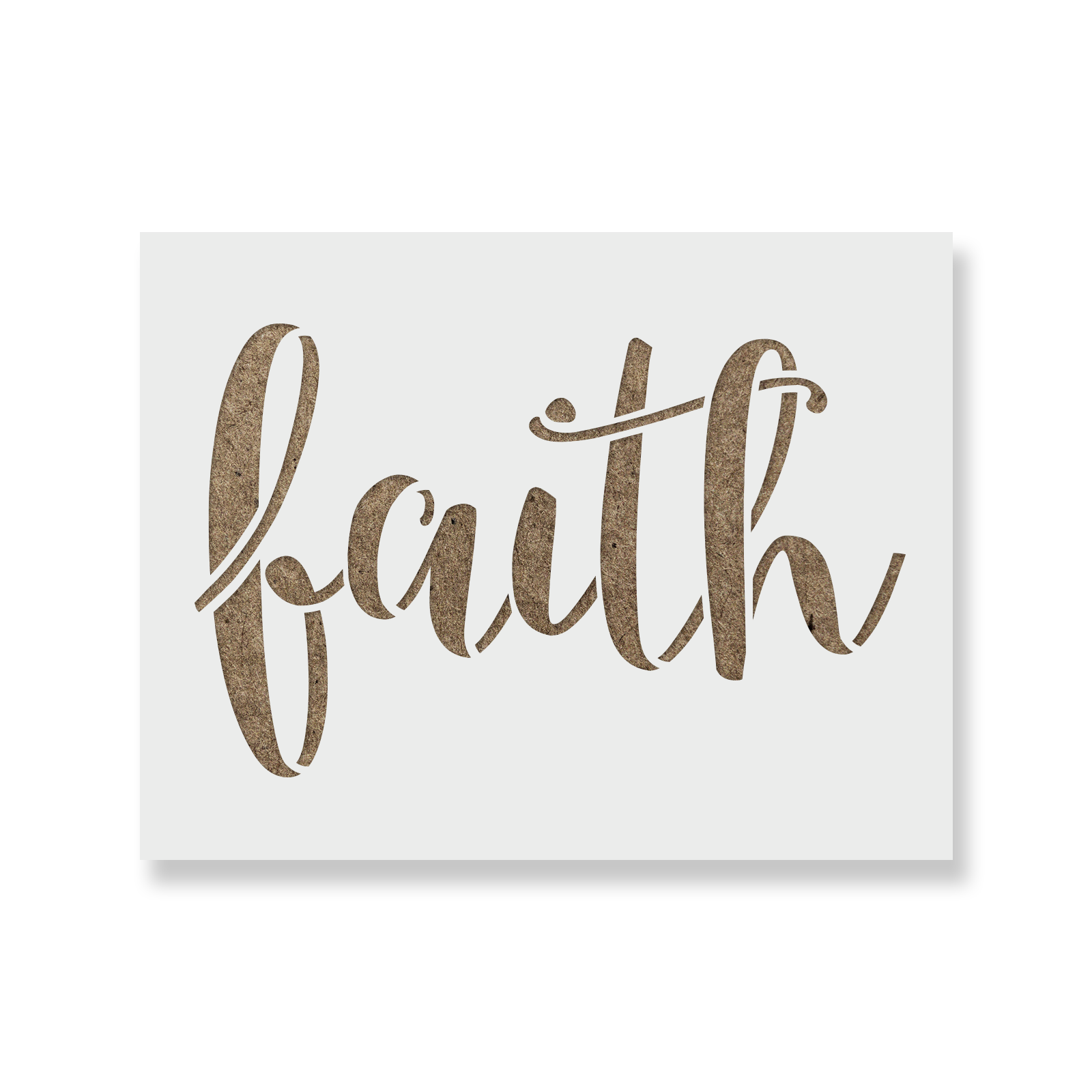 Faith Stencil - Durable & Reusable Mylar Stencils | eBay