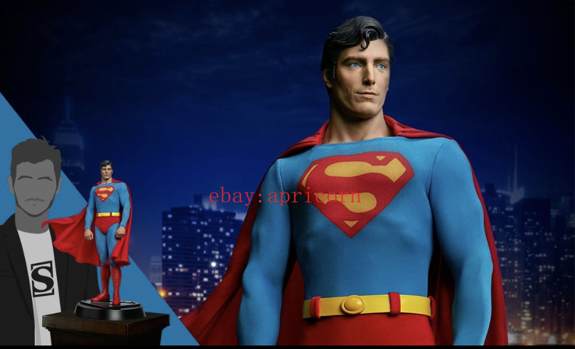 Sideshow Superman Christopher Reeve Statue Resin Model Collectible ...