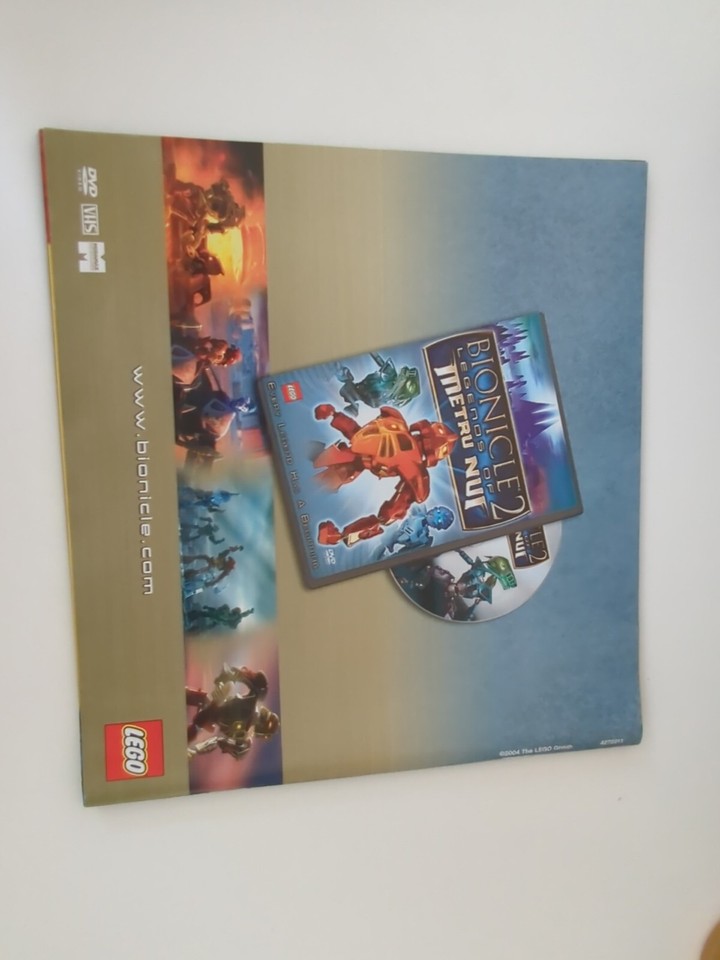 Lego Bionicle (8621) Turaga Dume and Nivawk Instruction Manual Only | eBay