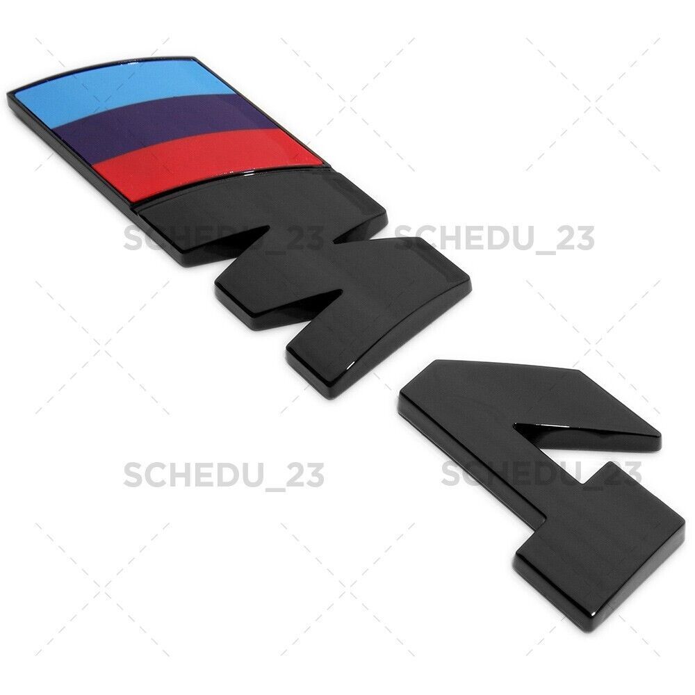 BMW M M4 Black Emblem Badge Logo 51148068579 Genuine OEM for sale ...