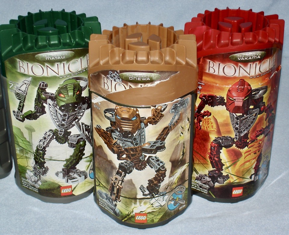 2005 Lego Bionicle HORDIKA (8736- 8741) Metru Nui Toa - Complete in ...