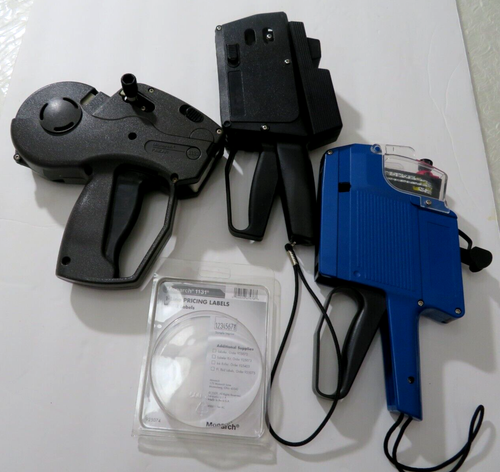 Monarch Paxar 1131 Pricing Gun Made In USA & Gun Made in Germany + A ...