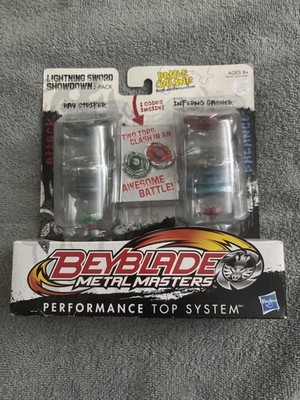 Beyblade Lightning Sword Showdown Ray Striker & Inferno Gasher New In ...
