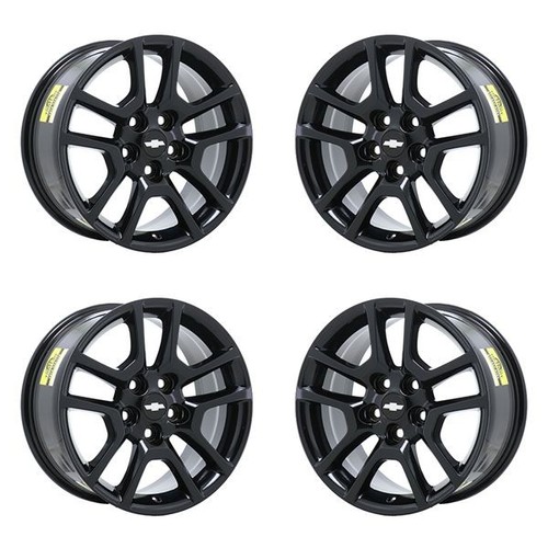 17" CHEVROLET MALIBU GLOSS BLACK WHEELS RIMS FACTORY OEM 5559 2013-2015 ...