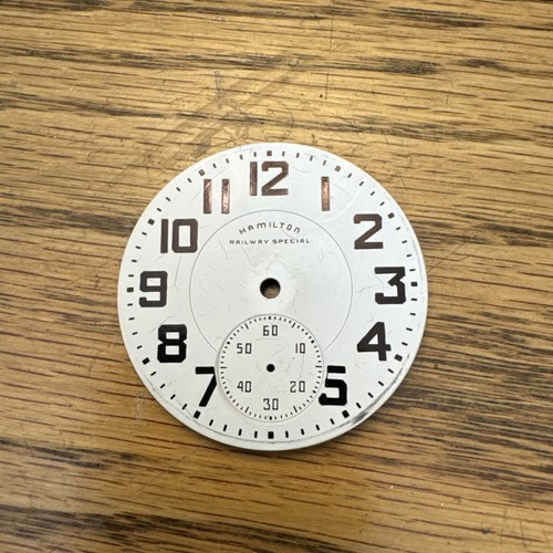 Hamilton Melamine Dial From 992B | eBay