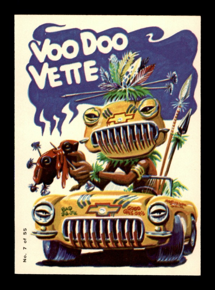 1980 TOPPS WEIRD WHEELS Stickers / SEE DROP DOWN MENU 4 STICKER U WILL ...