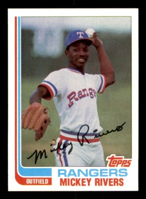 1982 Topps Baseball #704 Mickey Rivers EX/MT or Better *aa1 | eBay