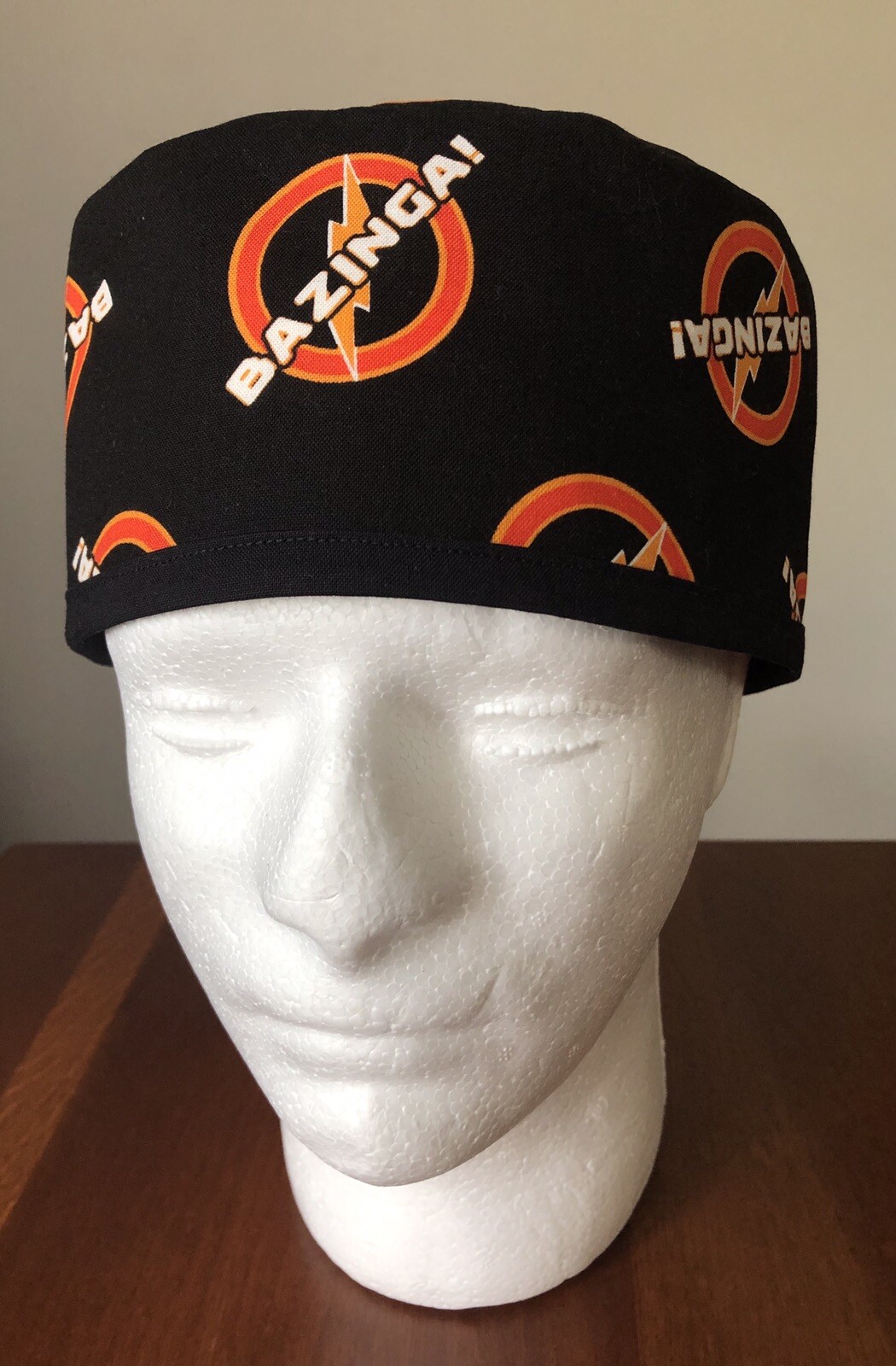 Bazinga! (Big Bang Theory-Sheldon Cooper) Unisex Surgical Scrub Hat ...