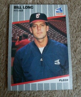 1989 Fleer Baseball Card #501 Bill Long - Chicago White Sox | eBay