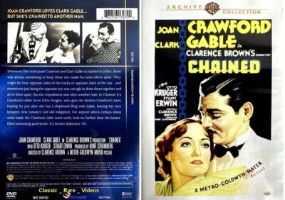 Chained ~ DVD ~ Joan Crawford, Clark Gable (1934) 883316139790| eBay