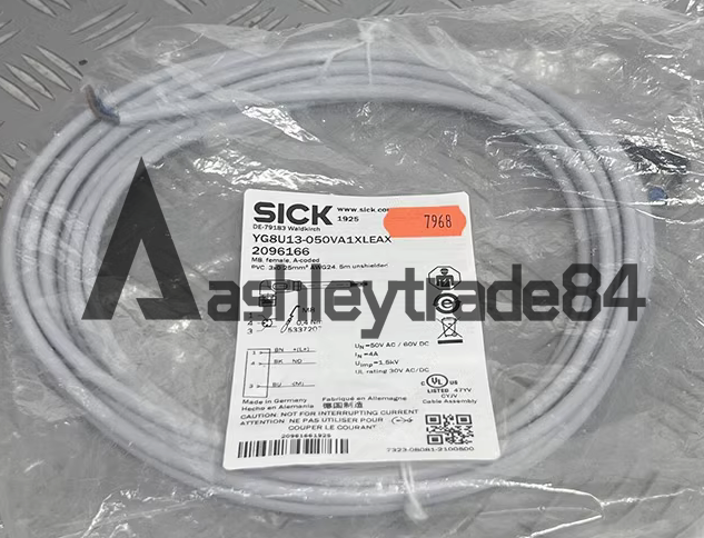 1PCS NEW IN BOX FOR SICK Sensor Cable YG8U13-050VA1XLEAX 2096166 | eBay