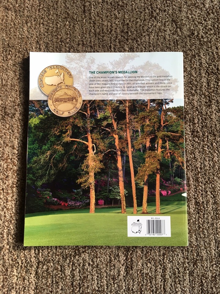 MASTERS JOURNAL 2012 (OFFICIAL PROGRAM OF THE MASTERS TOURNAMENT) | eBay