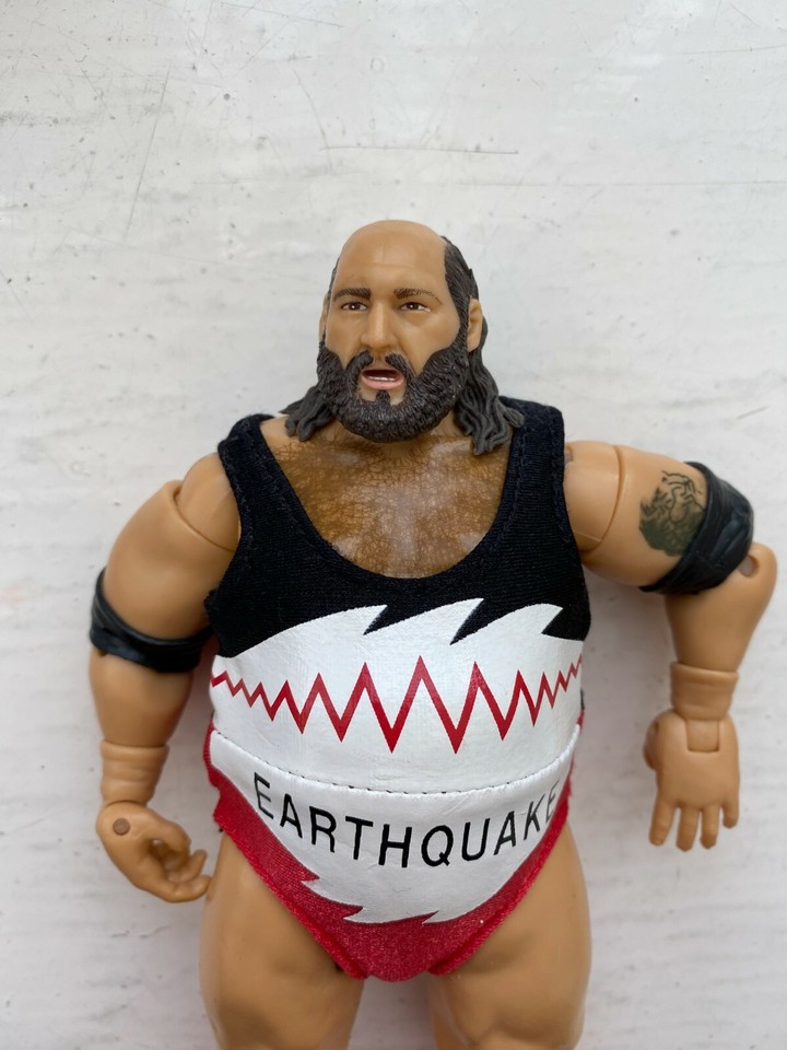 WWF WWE EARTHQUAKE JAKKS CLASSIC SUPERSTARS SERIES 6 WRESTLING ACTION ...