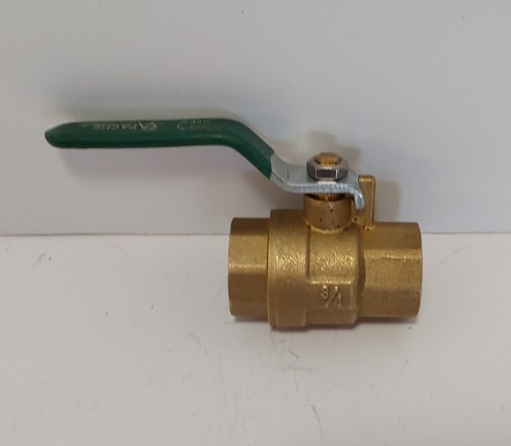 Apache 3/4" 600 WOG/150 SWP Full Port Threaded Brass Ball Valve | eBay