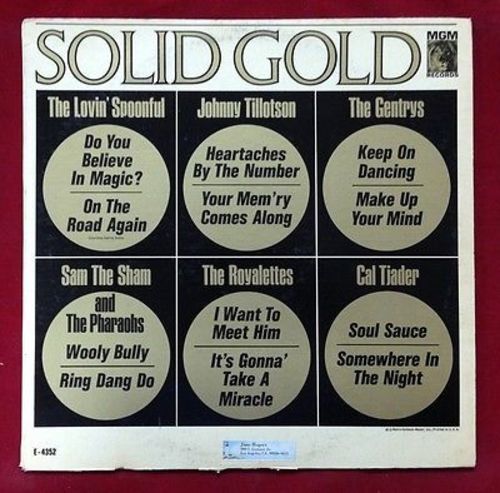 Solid Gold - MGM - Various Artists - Vinyl 33RPM LP Album Record | eBay