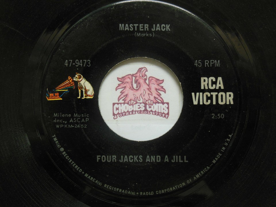 FOUR JACKS AND A JILL - Master Jack / I Looked Back, 45 RPM VG (W1) | eBay