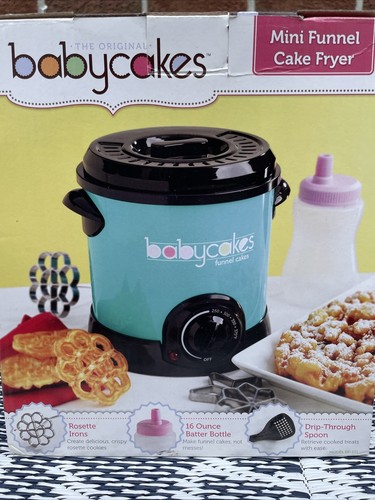 Babycakes Mini Funnel Cake Fryer New In Box Never Opened! | eBay